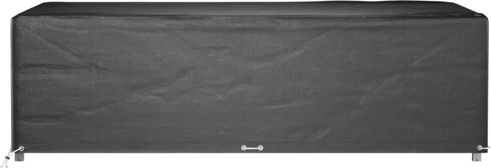 Plachty na zahradní nábytek 2 ks 12 oček 227x152x65 cm obdélník 3155352