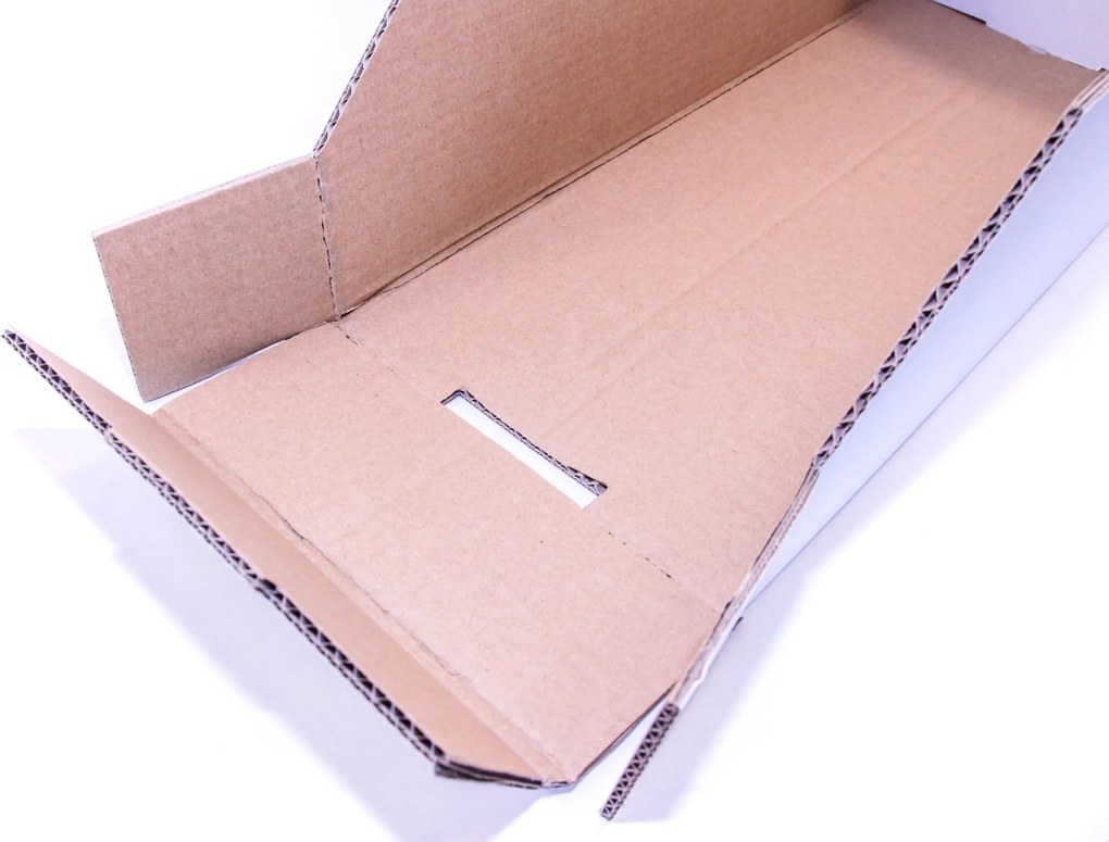 KARTON PAK Úložné boxy na oblečení, organizéry do skříně BÍLÝ KARTON 30x54cm