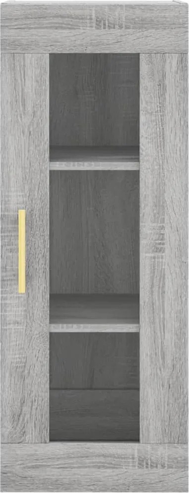 Skříň highboard šedá sonoma 34,5 x 34 x 180 cm kompozitní dřevo 3199423