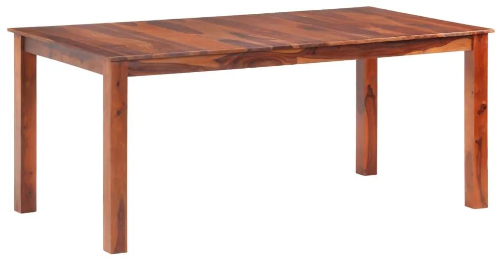 288113 vidaXL Jídelní stůl 180 x 90 x 76 cm masivní sheeshamové dřevo
