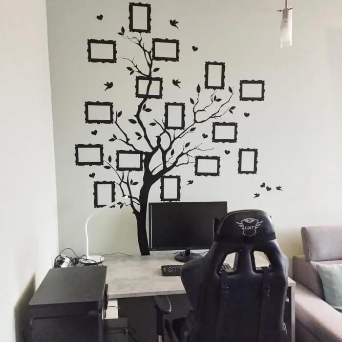 INSPIO Samolepky na zdi - Strom s fotkami 9 × 13 cm