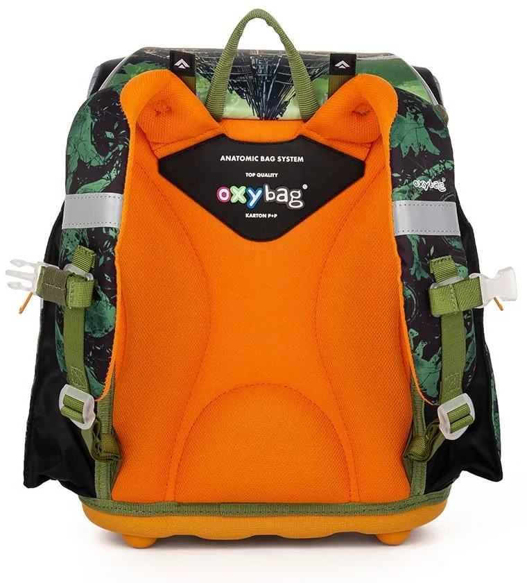 Oxybag PREMIUM LIGHT - školní set Jurassic World 3 ks: aktovka, penál, sáček