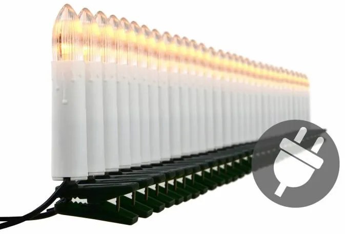 Vánoční svíčky s 30 LED diodami OEM D01149