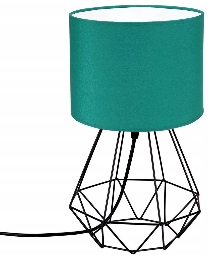 Stolní lampa Indigo, 1x textilní stínítko (výběr ze 7 barev), (výběr ze 3 barev konstrukce)