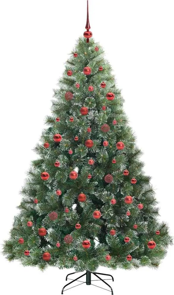 Umělý vánoční stromeček s stojanem Zelená 180 cm PE a PVC 3397848