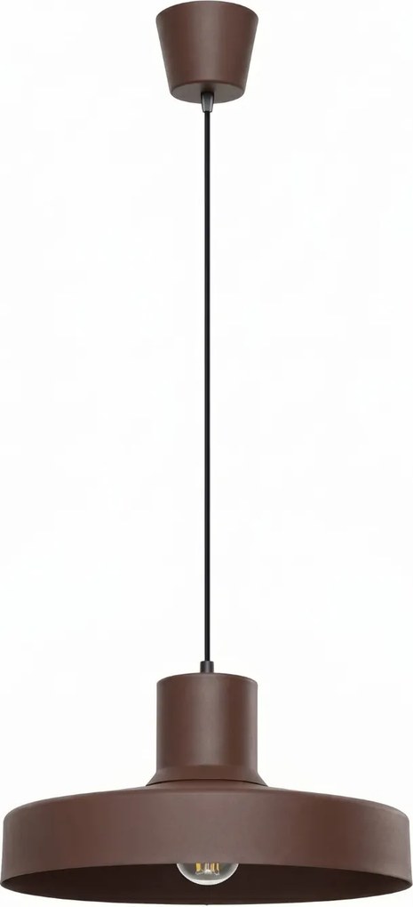 Sollux Lighting Závěsné svítidlo BILO hnědé