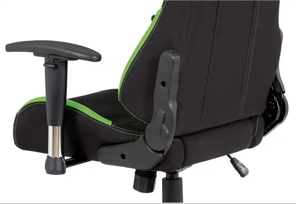 Herní židle na kolečkách ERACER F02 – černá/zelená | Biano