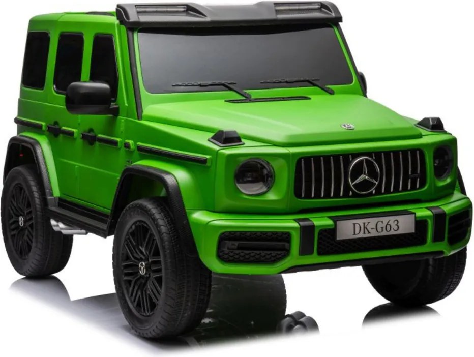 LEAN CARS Elektrické autíčko Mercedes G63 XXL zelené 4x4 24V