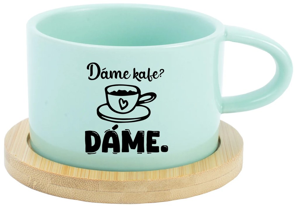 DÁME KAFE? DÁME. - mint hrníček makronka 200 ml