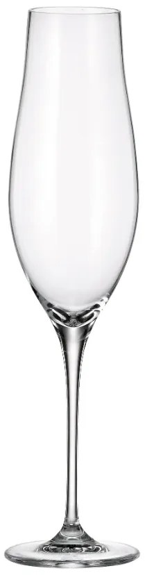 Dekorant svatby Svatební sklenice na šampaňské Prstýnky 200 ml 2KS