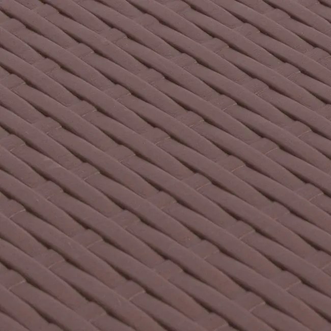 Zahradní lavice RATTAN hnědá