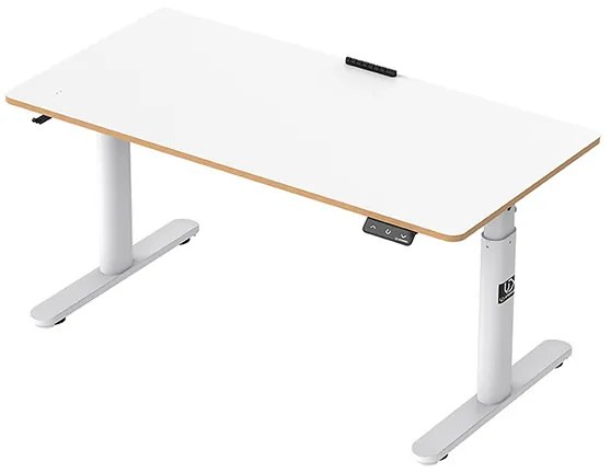 Lama Plus Elektricky výškově stavitelný stůl pro děti PULSAR — 120 cm, bílá