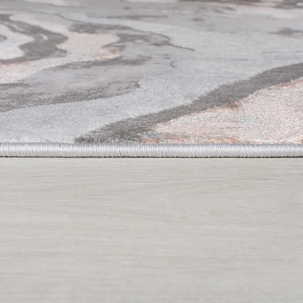 Flair Rugs koberce Kusový koberec Eris Marbled Blush - 120x170 cm