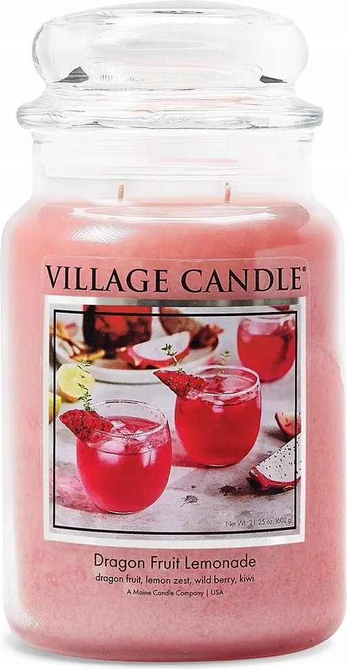 Velká svíčka Dragon Fruit Lemonade Village Candle