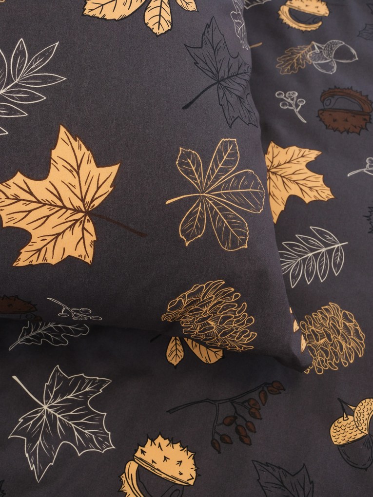 MK Lůžkoviny Bavlněný povlak na polštář Renforcé 50 x 70 cm - Podzimní elegance