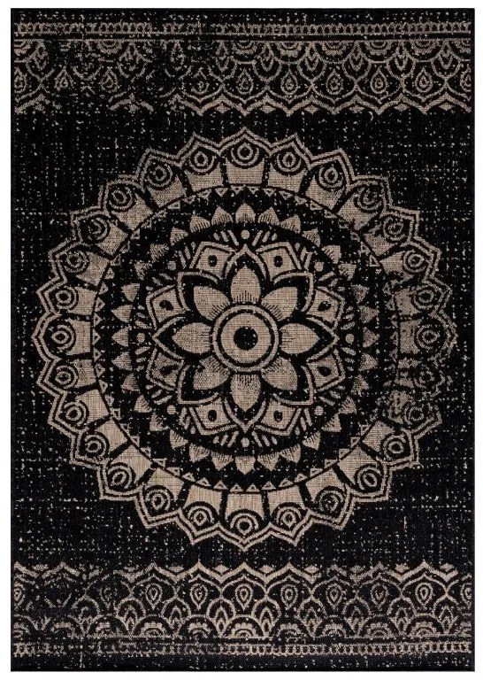 Ayyildiz Kusový koberec SUNNY 4417, Černá Rozměr koberce: 80 x 250 cm