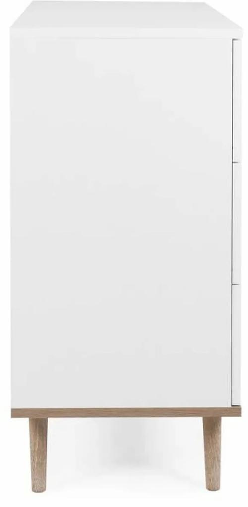 BigBuy Home Moderní bílý prádelník 79,8 x 40 x 86,5 cm