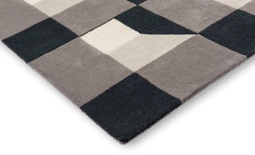 Brink&Campman Harlequin Blocks slate 141904 250x350cm grey
