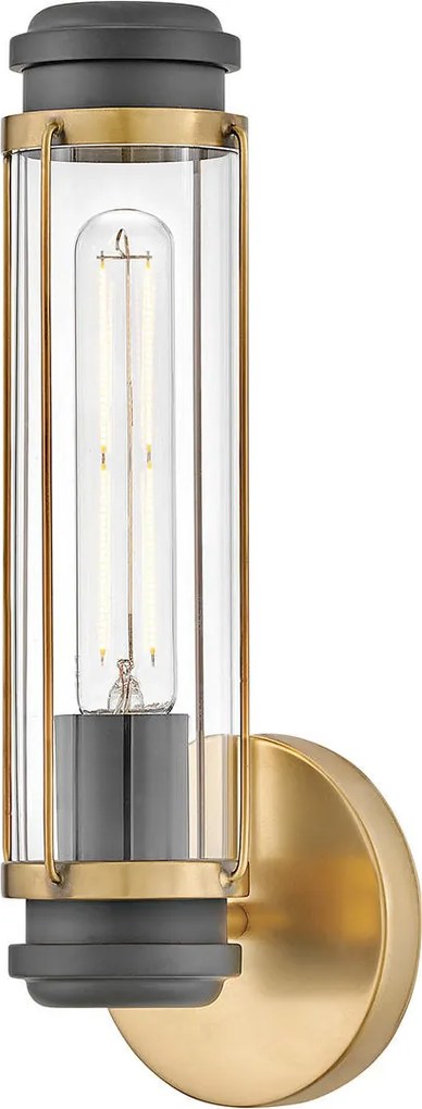 XXXLutz NÁSTĚNNÉ KOUPELNOVÉ SVÍTIDLO, 35,1/12,2/12,8 cm Elstead Lighting - Online Only svítidla - 009093002402