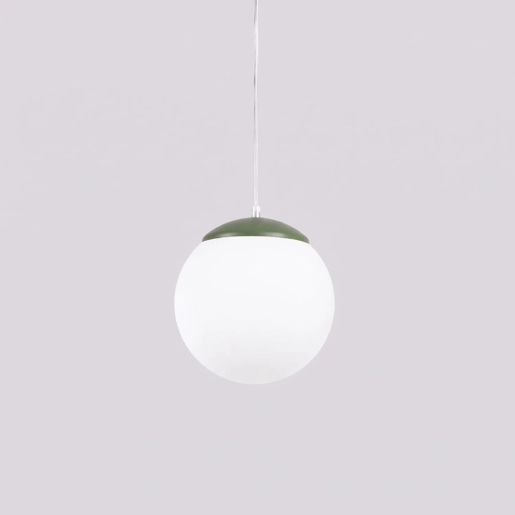 Sollux Lighting Závěsné svítidlo UGO 20 olivově zelené