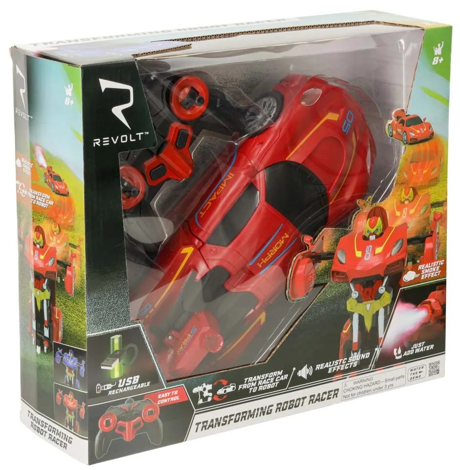 Creative Corner Transformer robotické závodní auto Revolt TRANSFORMING ROBOT RACER