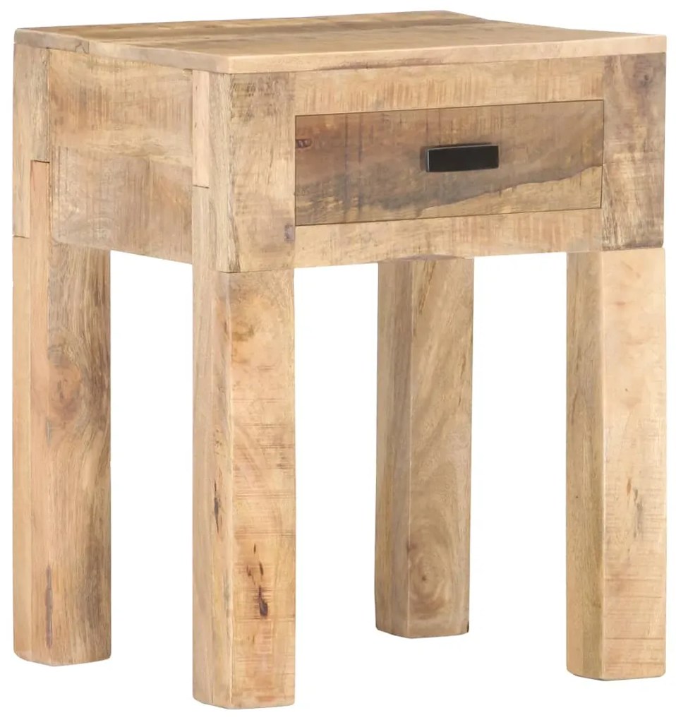 286182 vidaXL Noční stolek 40 x 35 x 50 cm masivní mangovníkové dřevo
