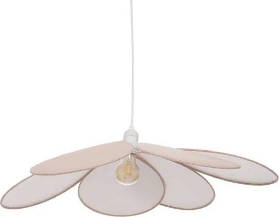 Atmosphera - Dětský lustr na lanku PETAL 1xE27/40W/230V pr. 64 cm růžová