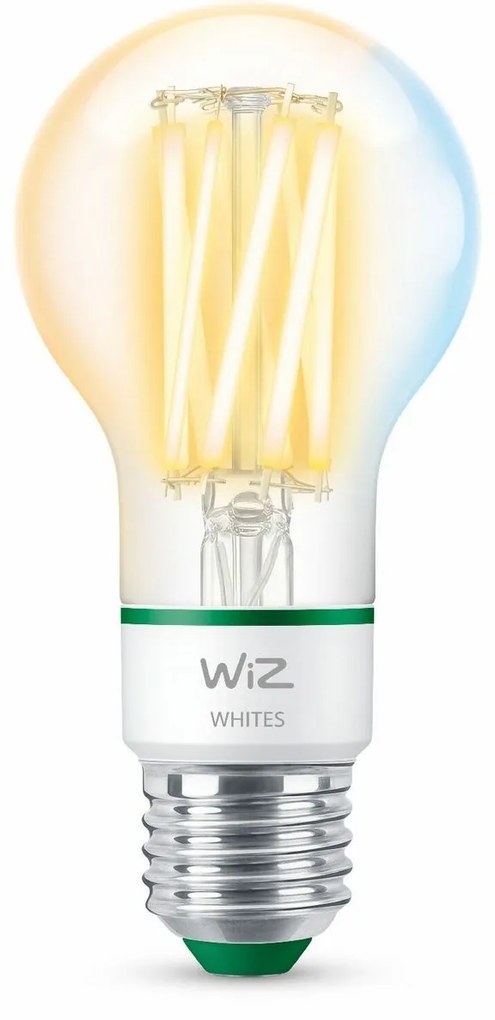 Philips WiZ LED filament žárovka E27 A60 4,3W 2700-4000K, stmívatelná