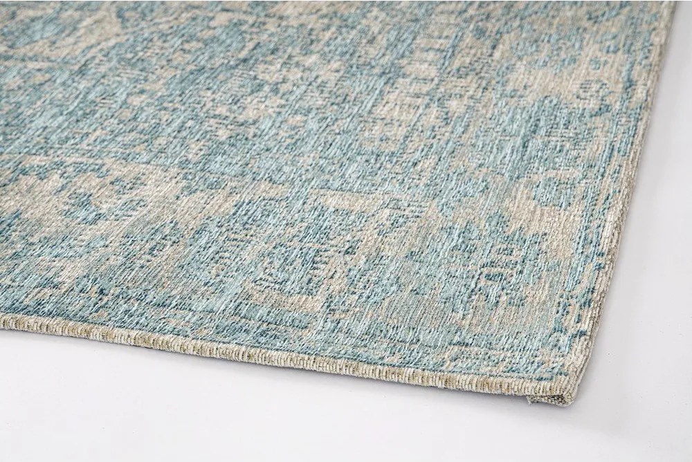 Světle modrý koberec z žinylky 155x230 cm Rexa – Bizzotto