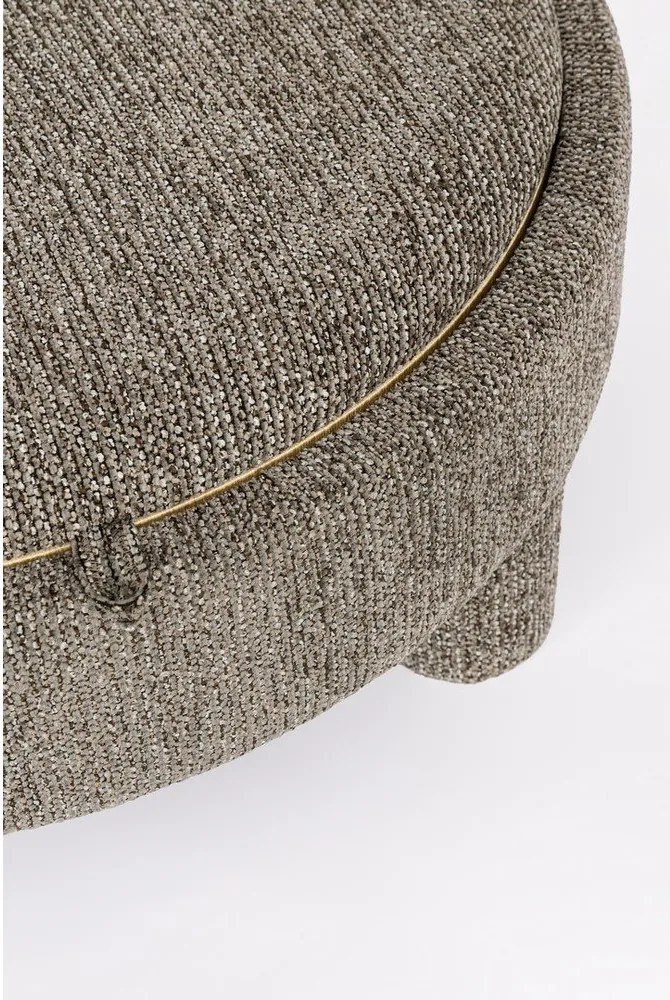 Taupe taburet Tanya – Bizzotto