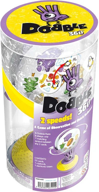 ASMODEE Hra postřehová Dobble 360 s otočnou věží *SPOLEČENSKÉ HRY* asdobb360cz
