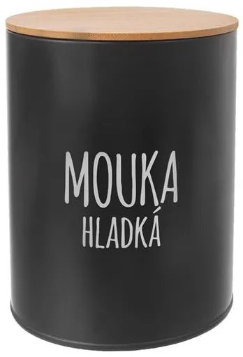 Dóza ORION Black Hladká Mouka 13cm