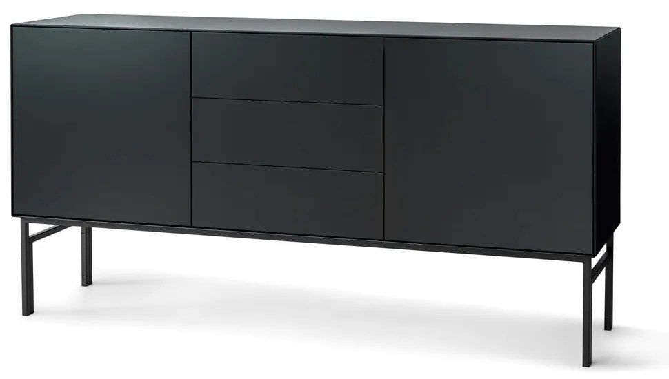 Černá nízká komoda 180x89 cm Edge by Hammel - Hammel Furniture