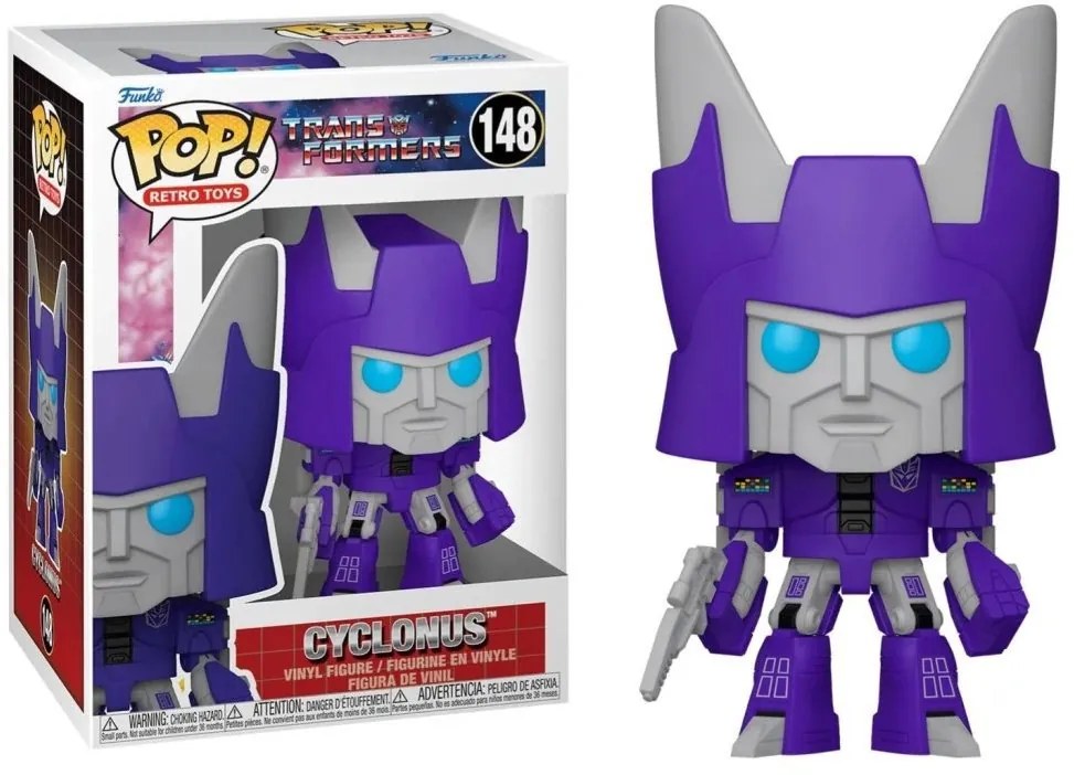 Funko pop! retro toys transformers cyclonus 148