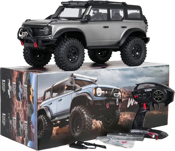 Terénní auto R/C WILDERNESS 1:10 k ovládání šedé