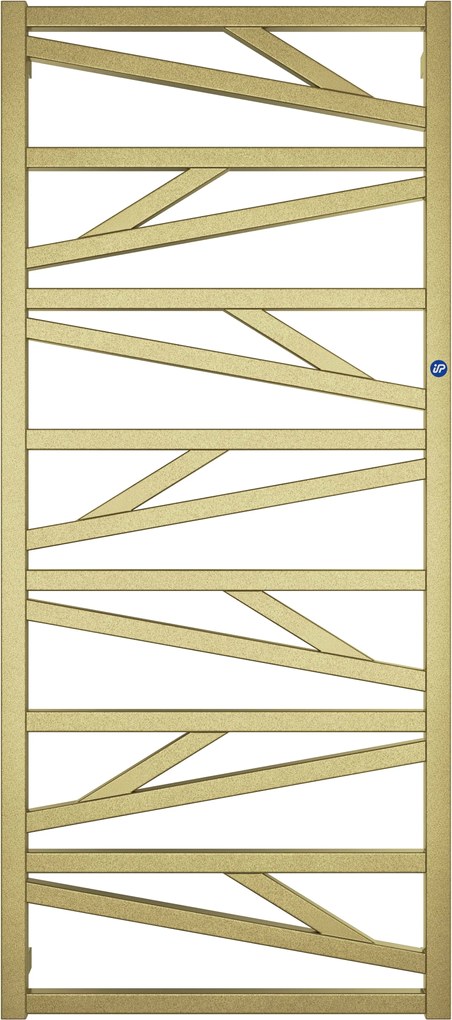 Hopa TRICK Gold koupelnový radiátor 430 x 857 mm zlatý RADTRK409084SP