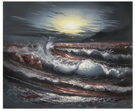 Obraz - Bouře na moři