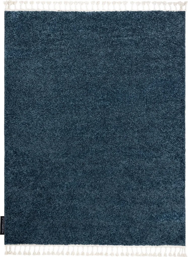 Kusový koberec Berber 9000 blue, 160x220, modrá, obývacia izba, Dywany Łuszczów