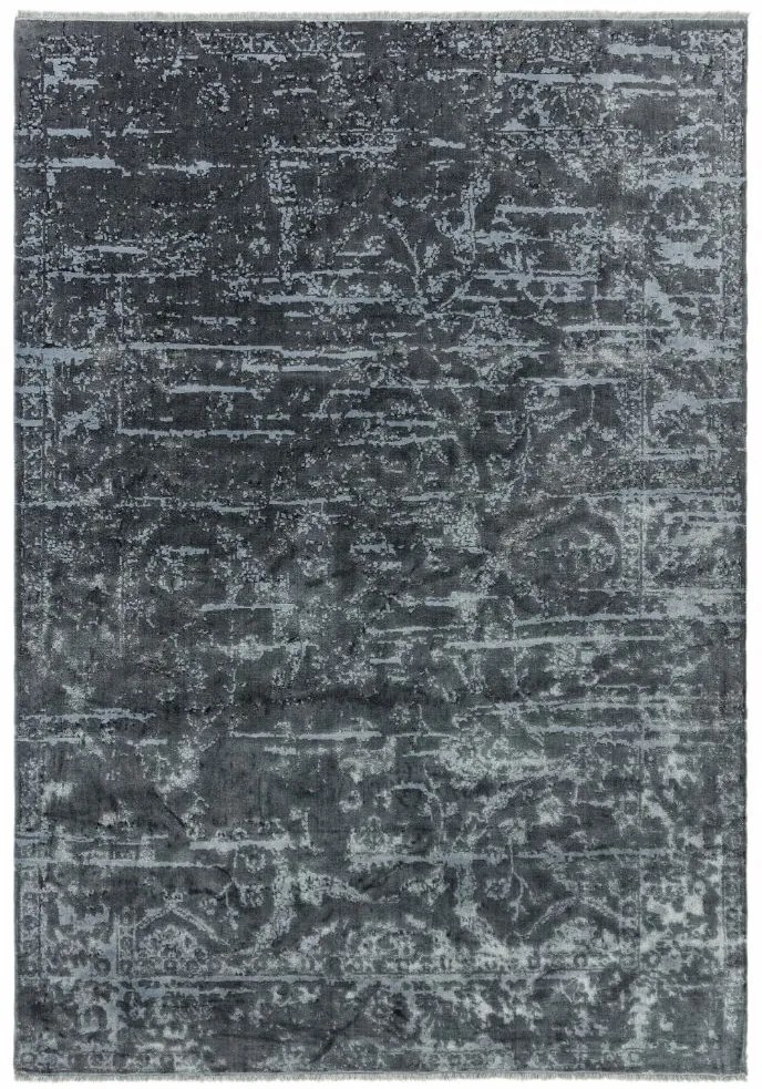 Šedý koberec Volti Abstract Charcoal Rozměry: 160x230 cm