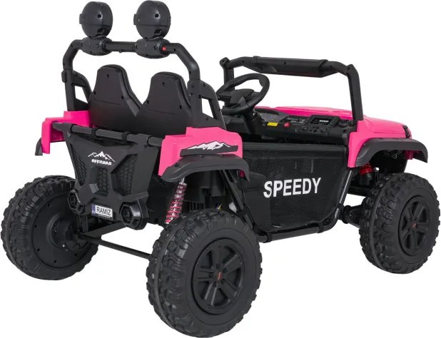 Elektrické autíčko PASSION 4x4 růžové