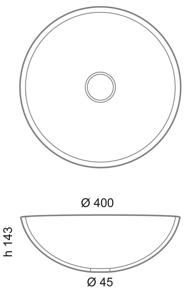 Sapho MURANO SOFT BROWN skleněné umyvadlo na desku, průměr 40cm, béžovozlatá, AL5318-67
