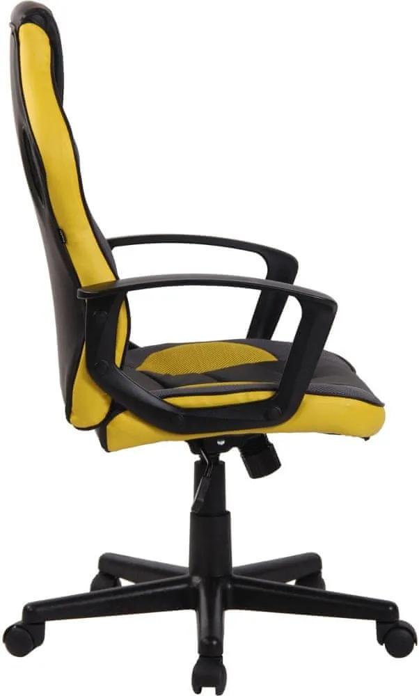 Bhm germany Kancelářská židle Glendale, černá / žlutá