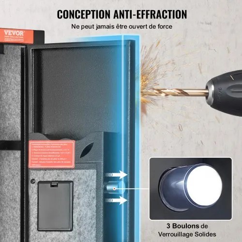 Gun Safe Trezor pro pušky s digitální klávesnicí a zámkem pro 3 pušky a 4 pistole