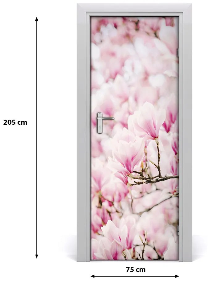 Fototapeta samolepící květy magnolie 75x205 cm