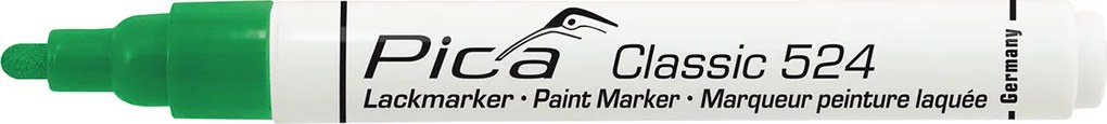 Pica Marker Pica | Classic 524 lakový popisovač 2–4 mm – kontrastní značení Barva: modrá