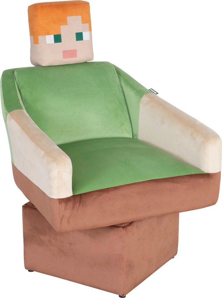 XXXLutz HERNÍ KŘESLO Minecraft - Dětské pokoje sestavy - 000776003025