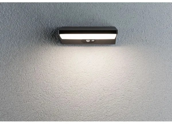 Paulmann 94333 - LED/7,4W IP44 Venkovní nástěnné svítidlo se senzorem HOUSE 230V