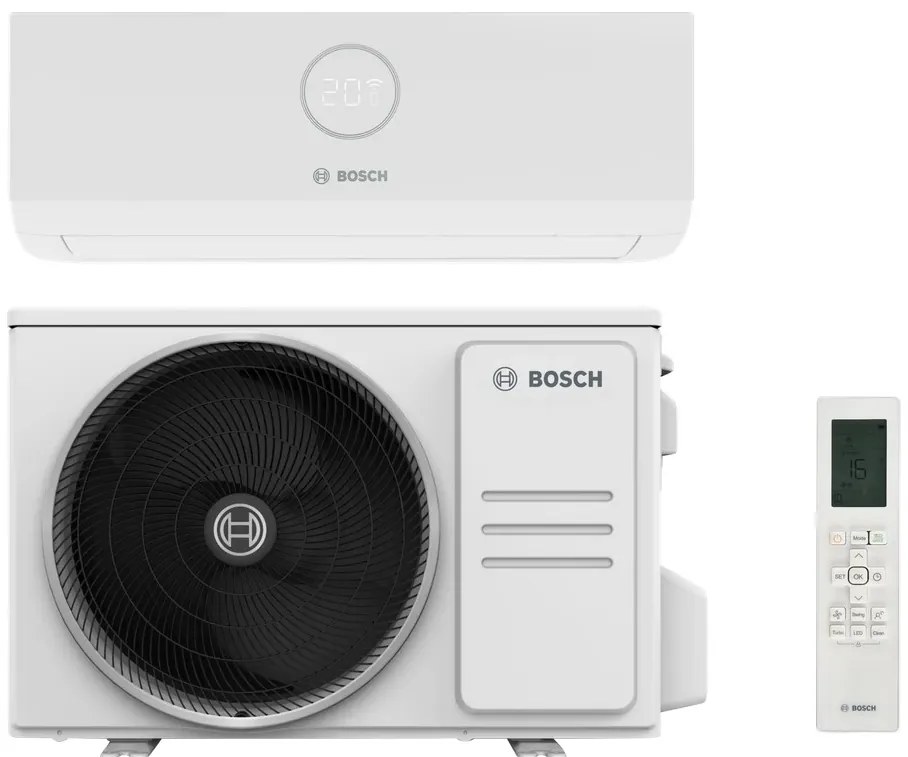 Klimatizace sestava vnitřní a venkovníjednotky Bosch Climate CL3000i-Set 35 WE 3,5 kW SPLIT