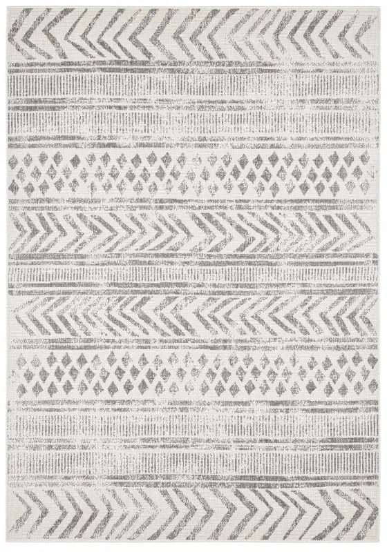 Hanse Home, Kusový koberec Twin Supreme 103862 Biri Grey/Cream – na ven i na doma, 80x150, šedá, chodba / předsíň