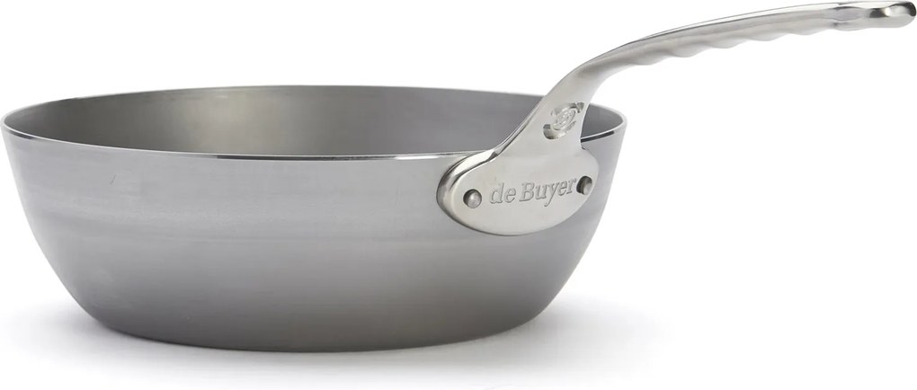 Ocelová hluboká pánev de Buyer MINERAL B PRO P.28cm 4l